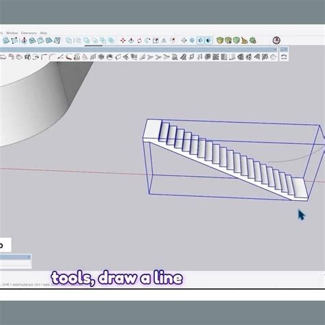 Nice Tower On Instagram The Fastest Way To Create A Curved Staircase In Sketchup Using The