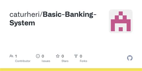 github caturheri basic banking system
