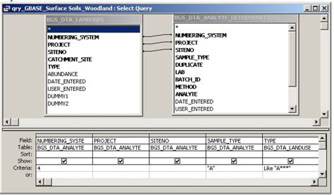 Example Of A Land Use Query Using Wildcard Characters Download