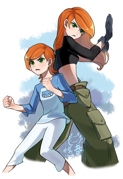 Gwen Tennyson And Kimberly Ann Possible Ben And More Drawn By Youzaiyouzai Danbooru