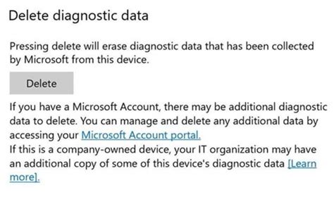 Microsoft Now Allows You To Delete Telemetry Data