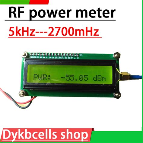Gl2700 Rf Power Meter 5khz 2700mhz Simple Digital Lcd Rf Power Meter Logarithmic Detection Radio