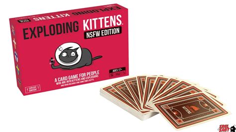 Exploding Kittens NSFW Pink Edition Nordisk Version Spel Sånt The video game store with