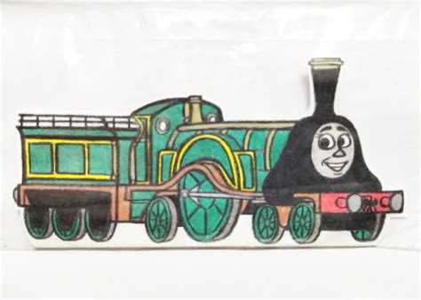 Thomas And Friends Emily The Emerald Engine By Fancywesterntoons On