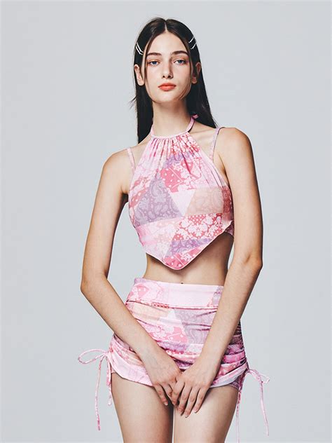 반다나 브라탑페이즐리 핑크 Eternal Journey