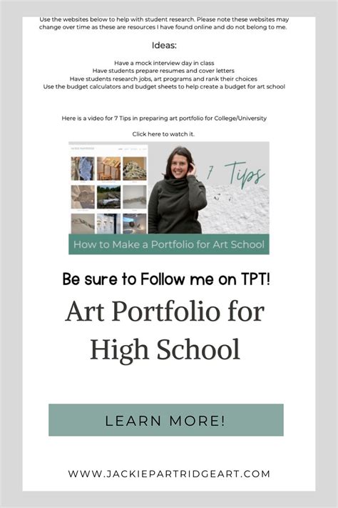 How To Create An Art Portfolio PDF Jackie Partridge Art