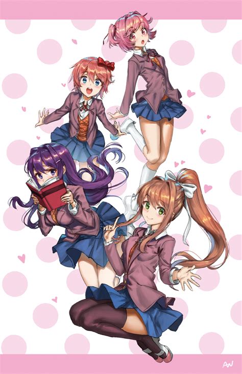 Chicos En Doki Doki Literature Club Characters Names Descargar Fortnite