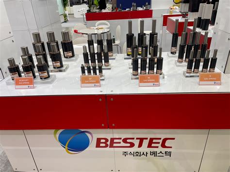 Intermold 2023 주베스텍 정교한 금형용 가스스프링 소개 로봇기술
