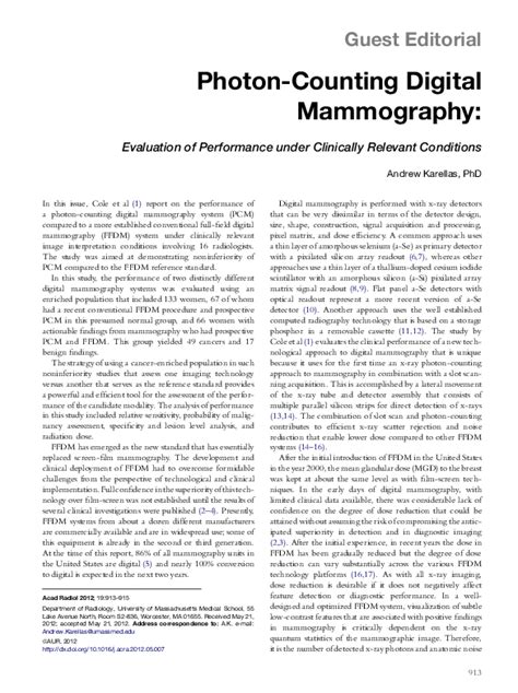 pdf photon counting digital mammography