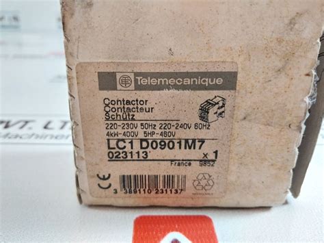 Telemecanique Lc1 D09 10 Contactor 20 A Aeliya Marine Tech