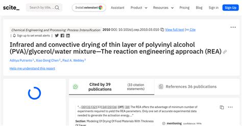 Infrared And Convective Drying Of Thin Layer Of Polyvinyl Alcohol Pvaglycerolwater Mixture