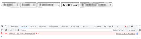 springboot中报415错误怎么解决？ springboot页面跳转 为什么有时候能直接跳转页面 有时候提示415错误 csdn博客