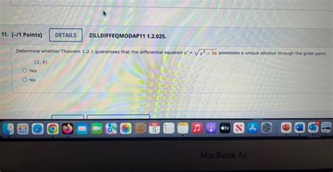 solved determine whether theorem 1 2 1 guarantees that the