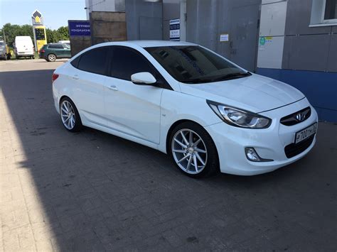 Реплика Vossen r17 «вертушки» в простонародье . — Hyundai Solaris (1G ...