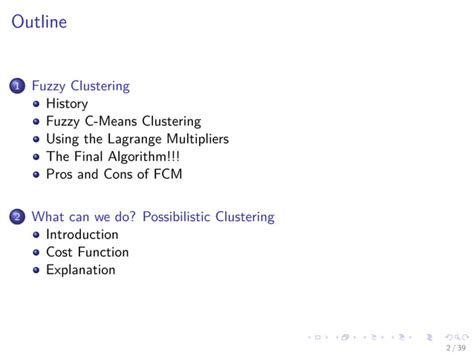 26 Machine Learning Unsupervised Fuzzy C Means Pdf