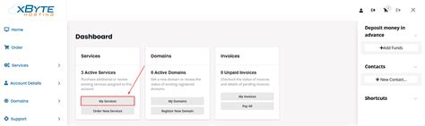 Finding Your Cloud Server And Service Login Information Server Access