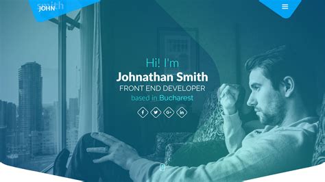 Шаблон сайта Iregular Portfolio Personal Page Html5 новый шаблон