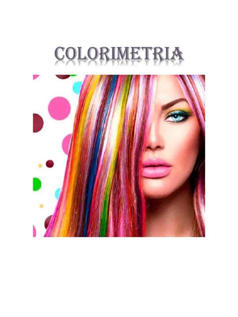 Colorimetria 2 Pdf Color Pelo