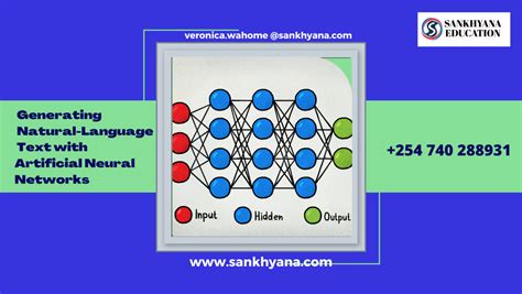 Generating Natural Language Text With Artificial Neural Networks