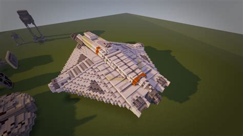 The Ghost Star Wars Build 21 Scale Minecraft Map