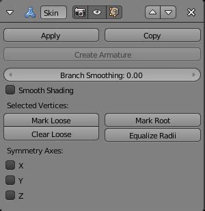 Skin Modifier Blender Manual