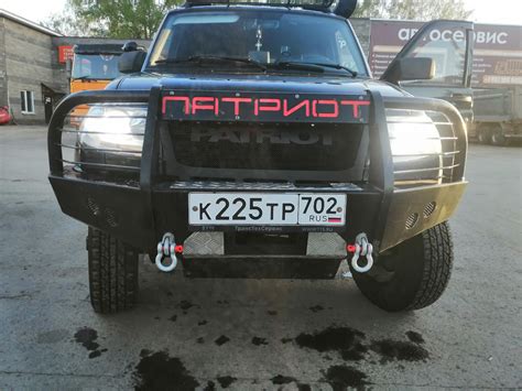 Светодиодные лампы ближнего света SHO-ME LH-H7 — УАЗ Patriot, 2,6 л ...