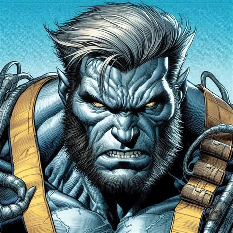 X Men The Beast By Gallerybrisart On Deviantart