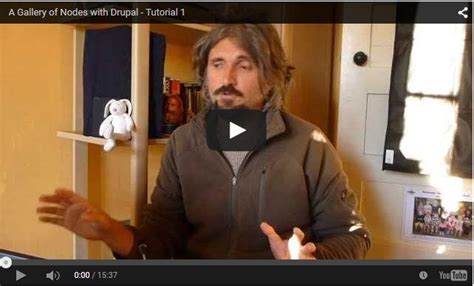 film video tutorial 1 how to create a gallery with drupal
