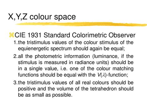 Ppt Cie Colorimetry Powerpoint Presentation Free Download Id2409006