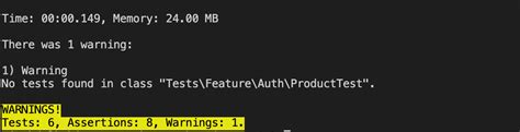 Laravel How Do I Run The Phpunit In A Single File For All The Model