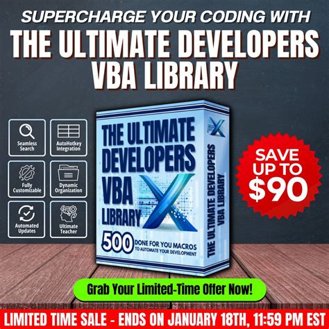 Save 90 With The Ultimate Vba Library Randy Austin Posted On The Topic Linkedin