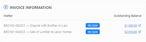 Collect Invoice Payments Through The Communicate Client Portal Billing Widget Smokeball