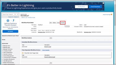 Workflow In Salesforce Workflow Rules Explained In Detail