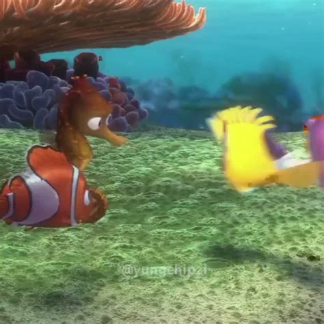 Squid Inking Finding Nemo