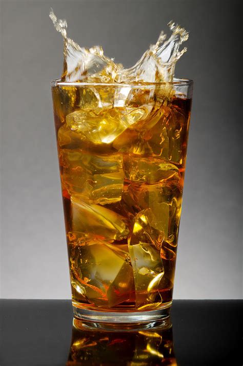 Iced Tea Splash Photograph By Robert Mollett Fine Art America