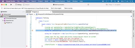 Microsoft Cognitiveservices Speech Audio Not Working Microsoft Qanda