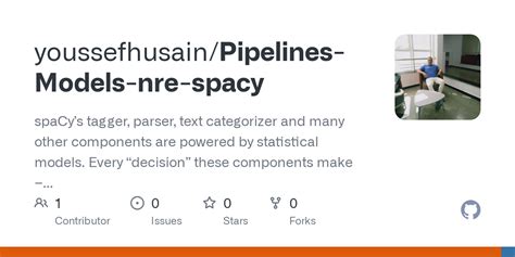 Github Youssefhusainpipelines Models Nre Spacy Spacys Tagger Parser Text Categorizer And