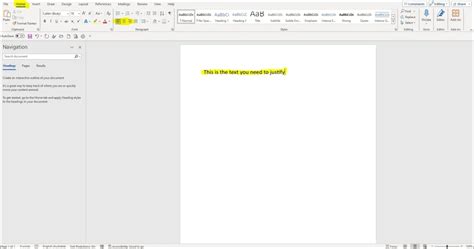 Justify Word Text Or Images The Easy Way