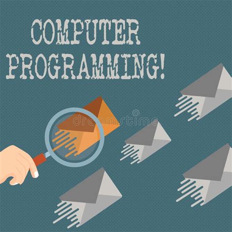 Writing Note Showing Computer Programming Business Photo Showcasing Process That Instructs A