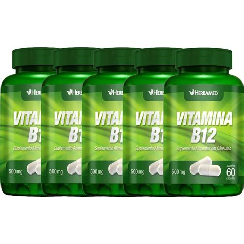 Kit X Vitamina B C Psulas Herbamed Otimanutri