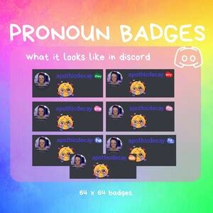 Discord An Twitch Pronoun Badges Emotes Twitch Affiliated Or Partnered