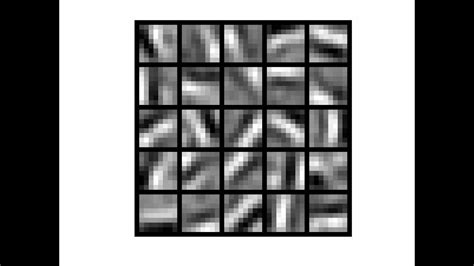 Sparse Autoencoder Learning Edge Filters Youtube