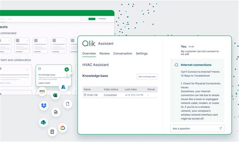 Qlik Answers：非構造化データ向け Ai 搭載ナレッジアシスタント Qlik
