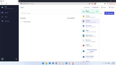 unable to scroll down the browsers list in cypress 10 · issue 22032 · cypress io cypress · github