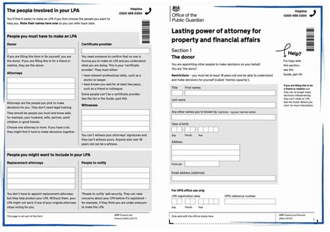 Lasting Power Of Attorney Forms Uk [free Download] Free Lasting Power Of Attorney Uk Form