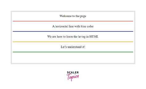 hr noshade in html