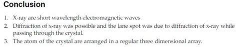 Vedupro X Ray Diffraction Principle Laue Experiment Laue Spot