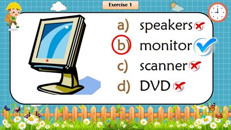 Computer Parts Vocabulary Speakenglish Quiz Grammargame Primaryschool Youtube