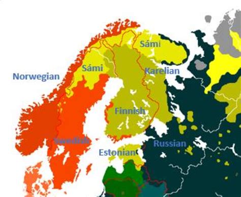 Territorially Defined Languages In Finland And Neighboring Countries Download Scientific