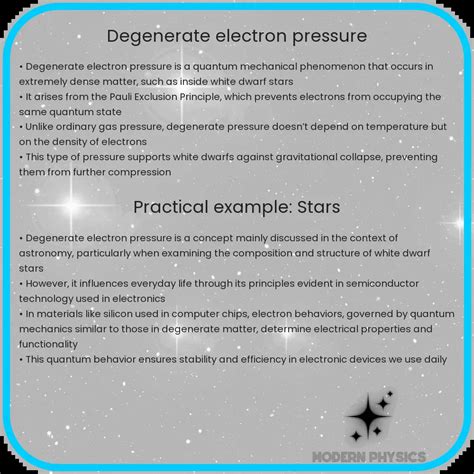 Degenerate Electron Pressure Stellar Collapse Density And Heat